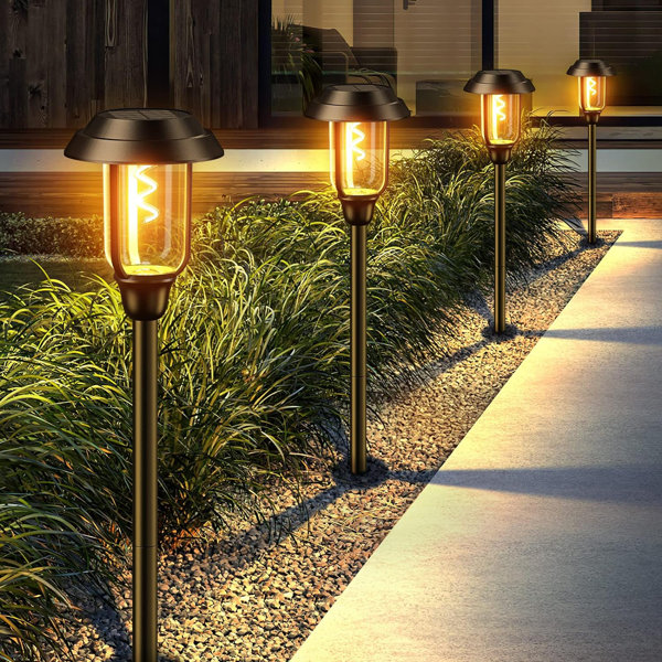SORMIA Modern Outdoor Solar Lights | Wayfair
