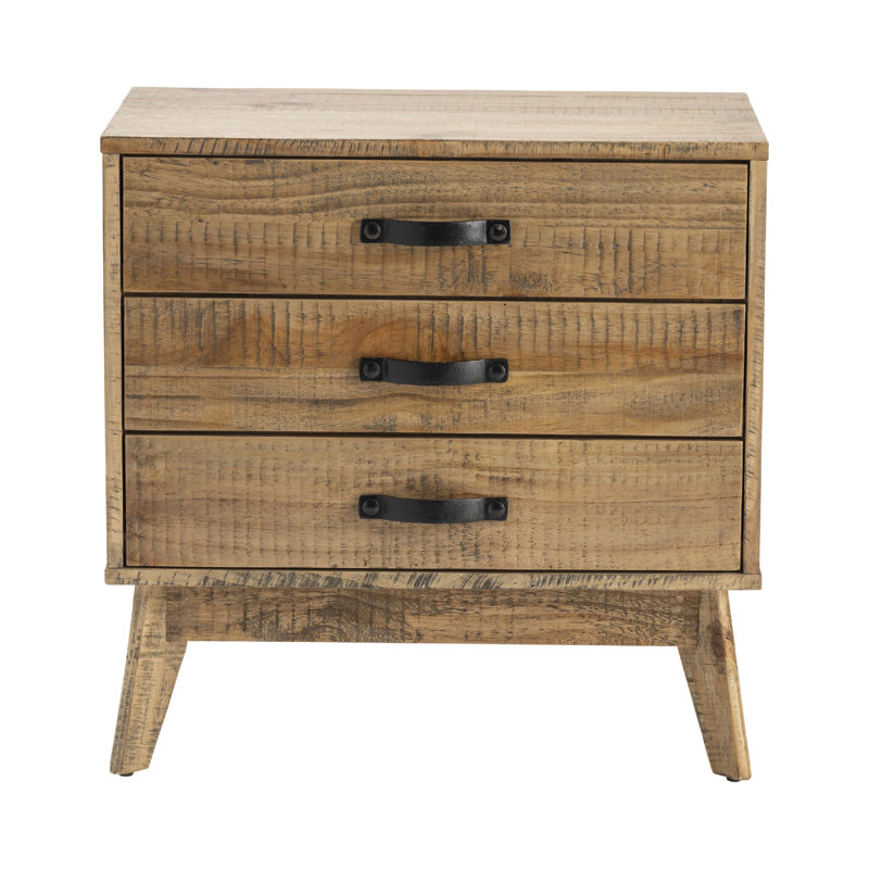 Millwood Pines Cozetta 3 - Drawer Accent Chest | Wayfair