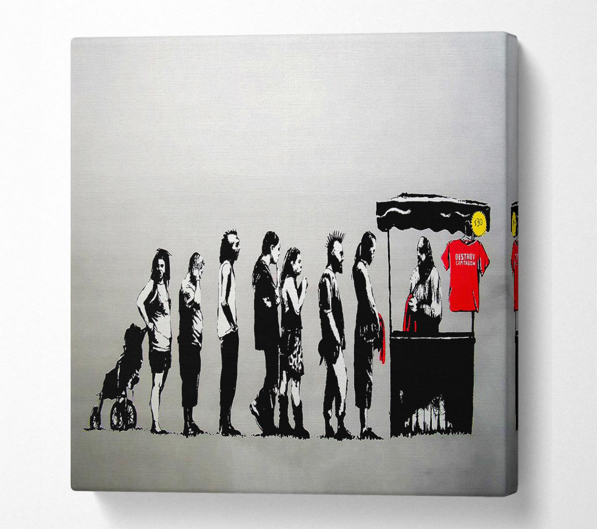 Latitude Run Destroy Capitalism - Print | Wayfair.co.uk
