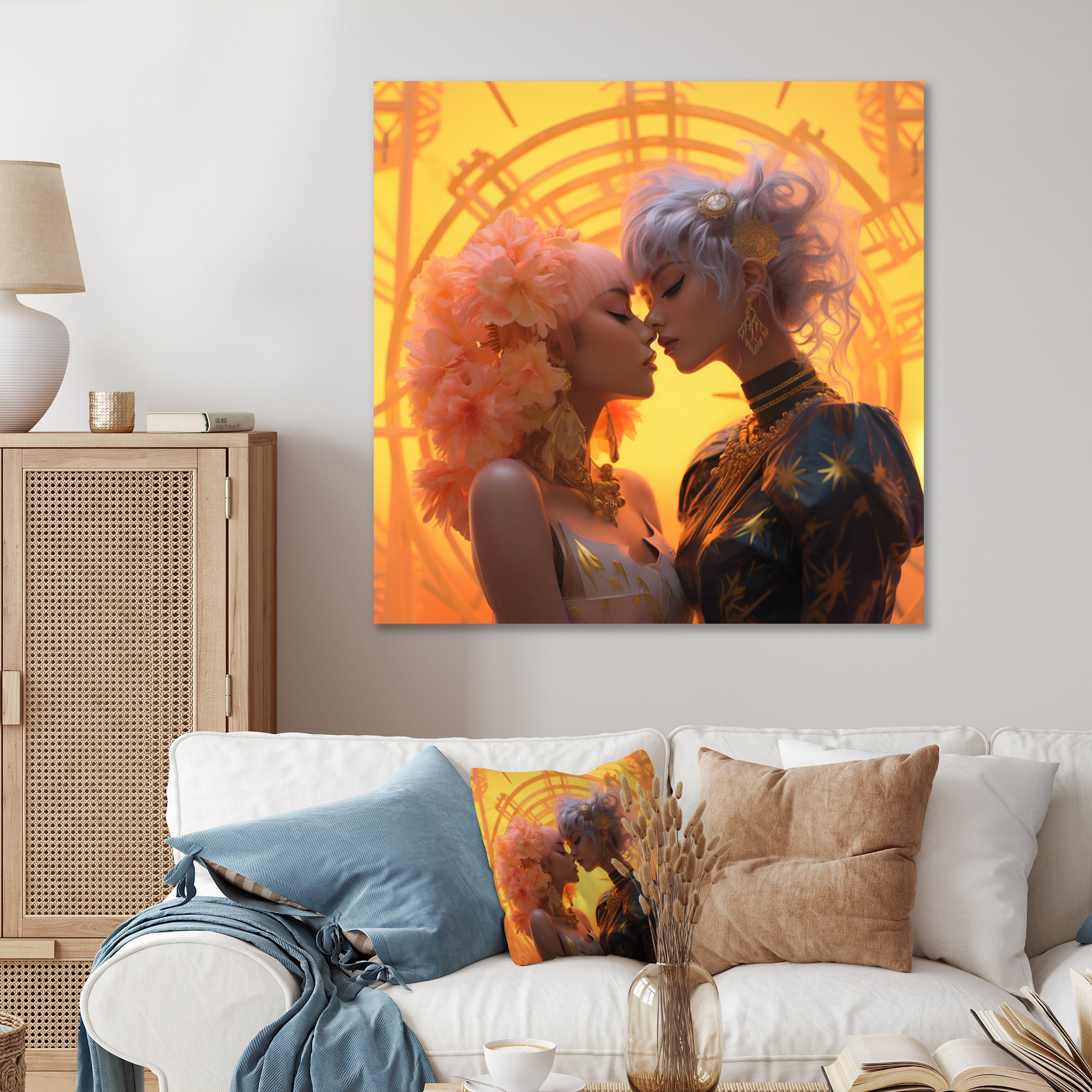 Mercer41 Funky Love Celebration I - Print | Wayfair