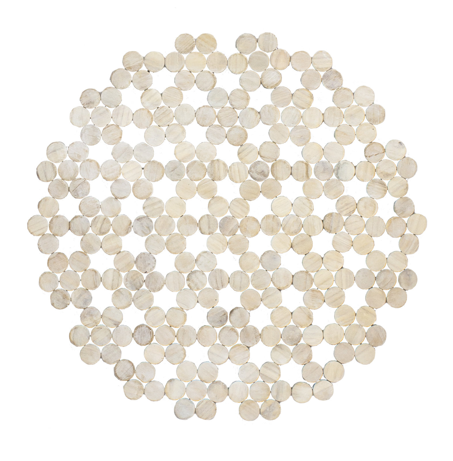 Bay Isle Home™ Beatty Exotic Wood Carson Rose 2 Piece Placemat ...