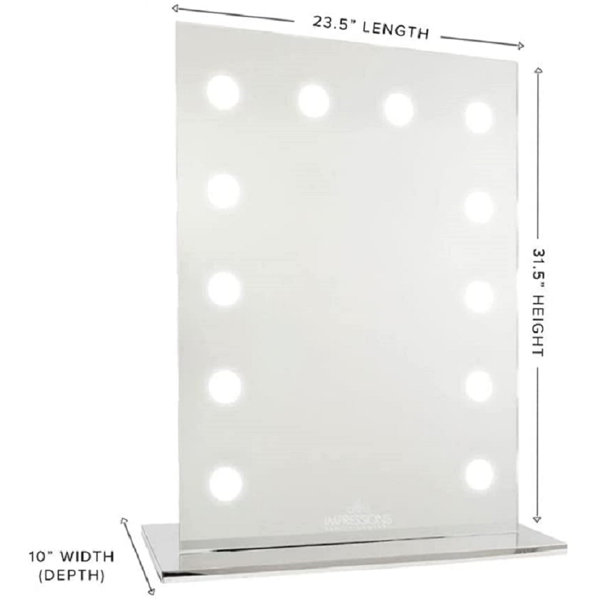 IMPRESSIONS VANITY · COMPANY Mirage II Vanity Mirror with 12 LED Lights ...