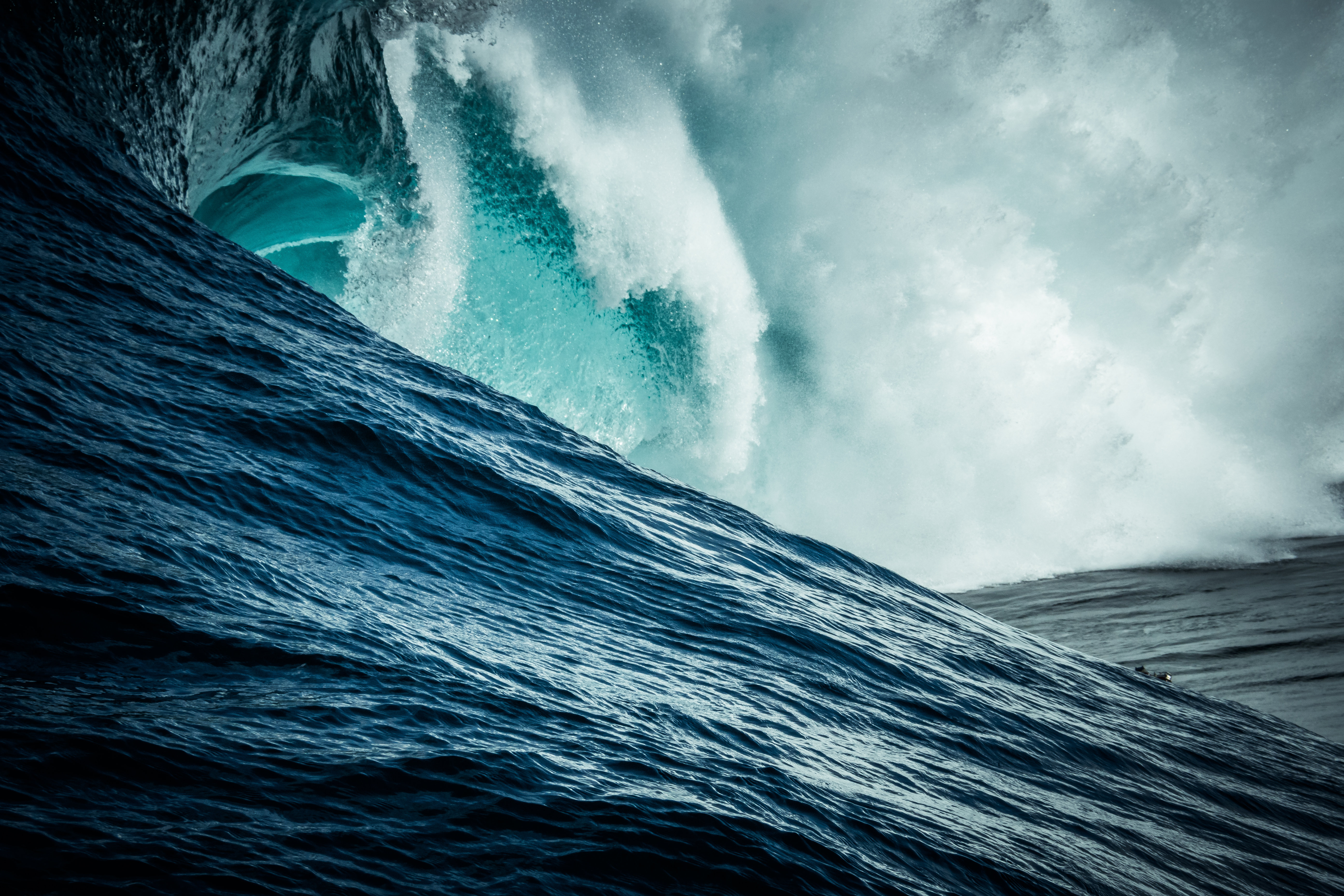 Highland Dunes Crashing Wave - Wrapped Canvas Photograph | Wayfair