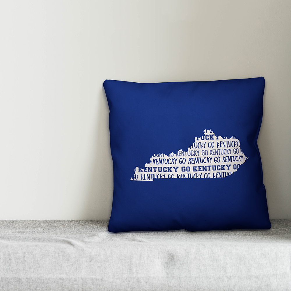 Designs Direct Creative Group Kentucky Go Team Throw Pillow | Wayfair