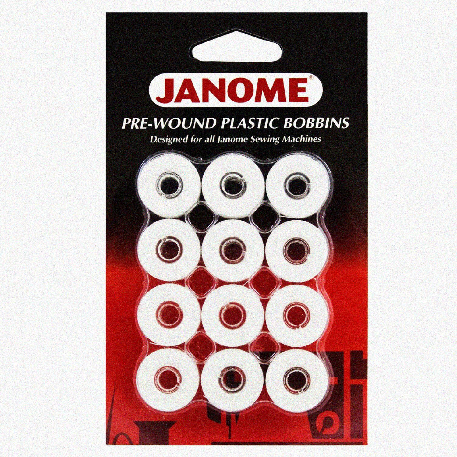 Pacific Funds Prewound Embroidery Machine Bobbins 12 Pack | Wayfair