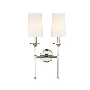 Three Posts™ Hayse Steel Armed Sconce & Reviews | Wayfair