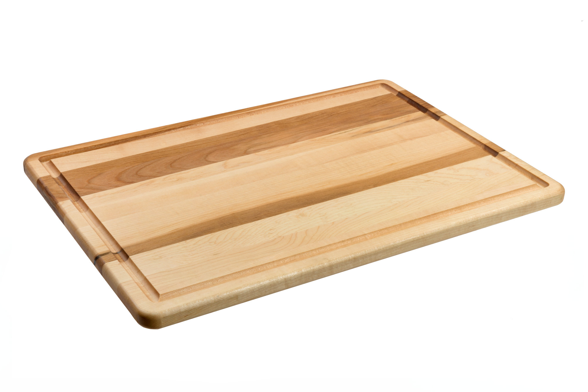 Labell Canadian Maple Reversible Utility Cutting Board With Groove ...