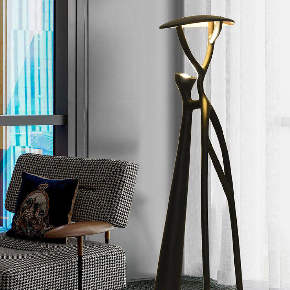 BLONSKI Luna 63" LED Novelty Floor Lamp | Wayfair