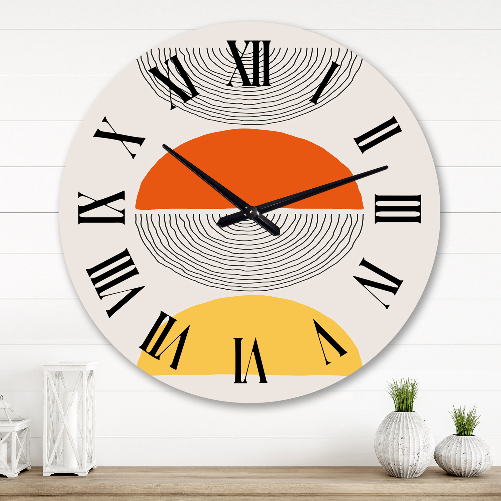 East Urban Home Minimal 20S Geometric Design XIII - Mid-Century Modern ...