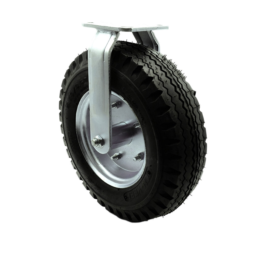 Service Caster 12 Inch Pneumatic Wheel Rigid Caster Service Caster ...