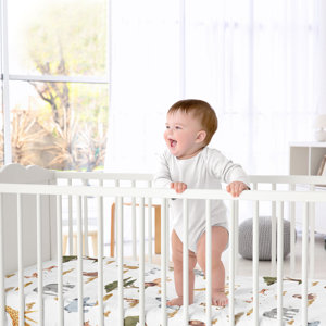 Sweet Jojo Designs Jungle Animals Fitted Crib Sheet By Sweet Jojo ...