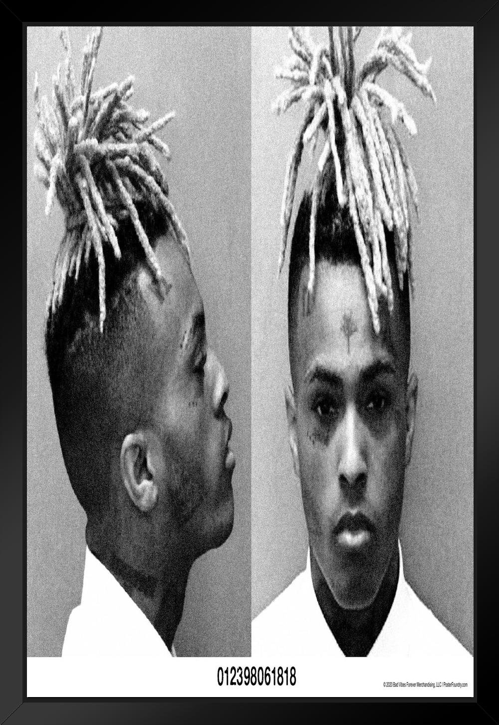 Latitude Run® Xxxtentacion Mugshot Rapper Merch 17 XXX Bad Vibes ...