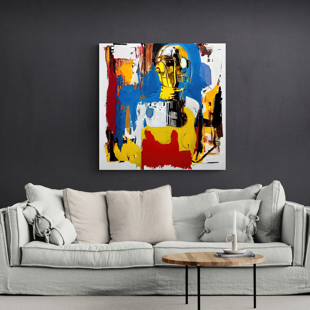 ATX Art Group LLC 3Cpo Five Pop Art On Canvas, PAF-GWC-100_3cp ...