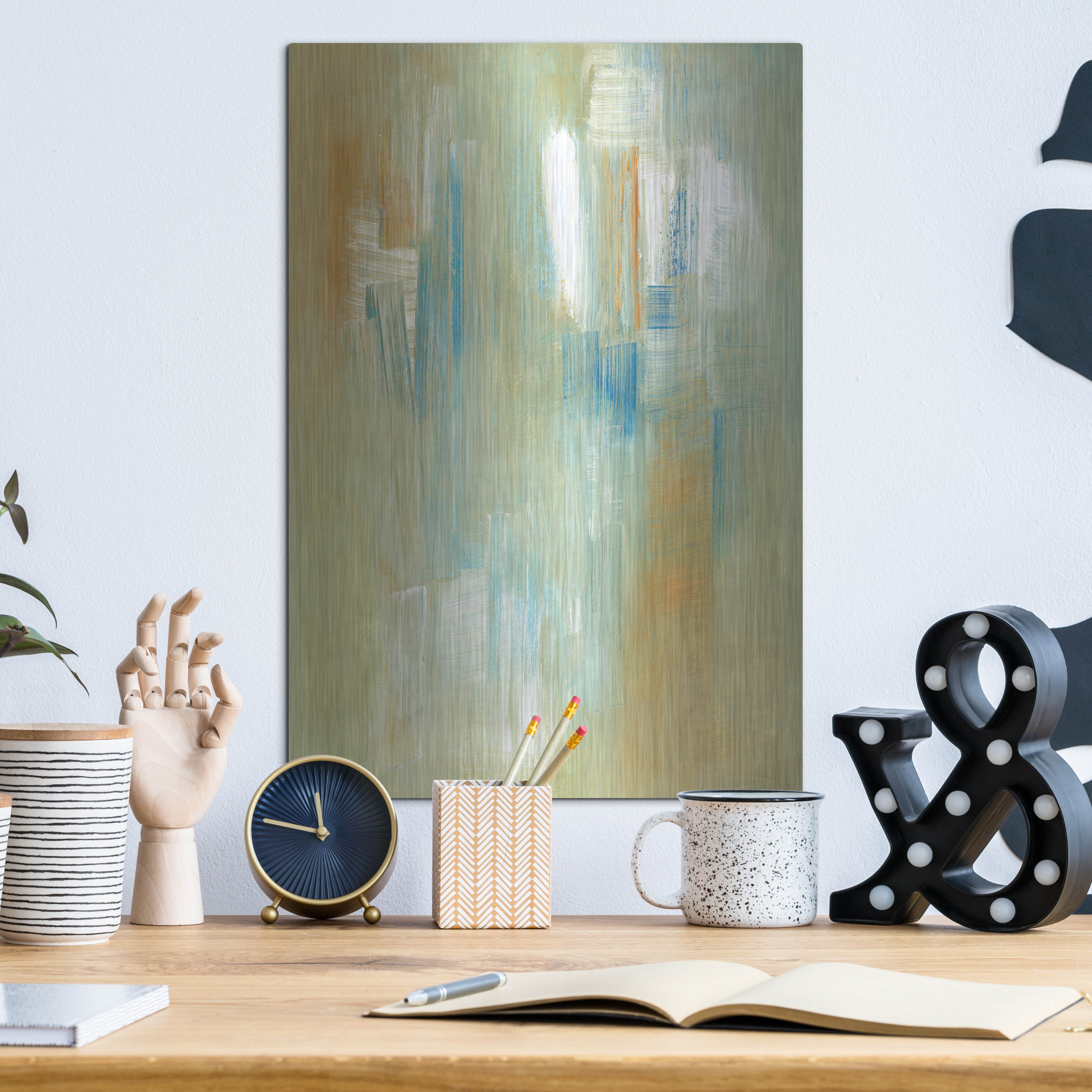 Ivy Bronx 'Swept Away' by Ilana Greenberg, Metal Wall Art | Wayfair