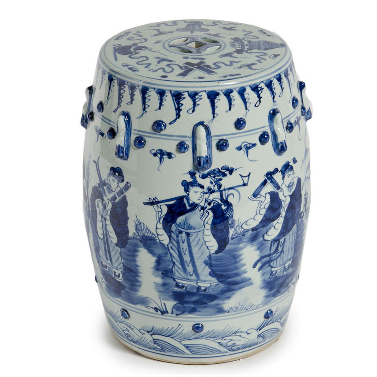 Legend of Asia Porcelain Garden Stool | Wayfair