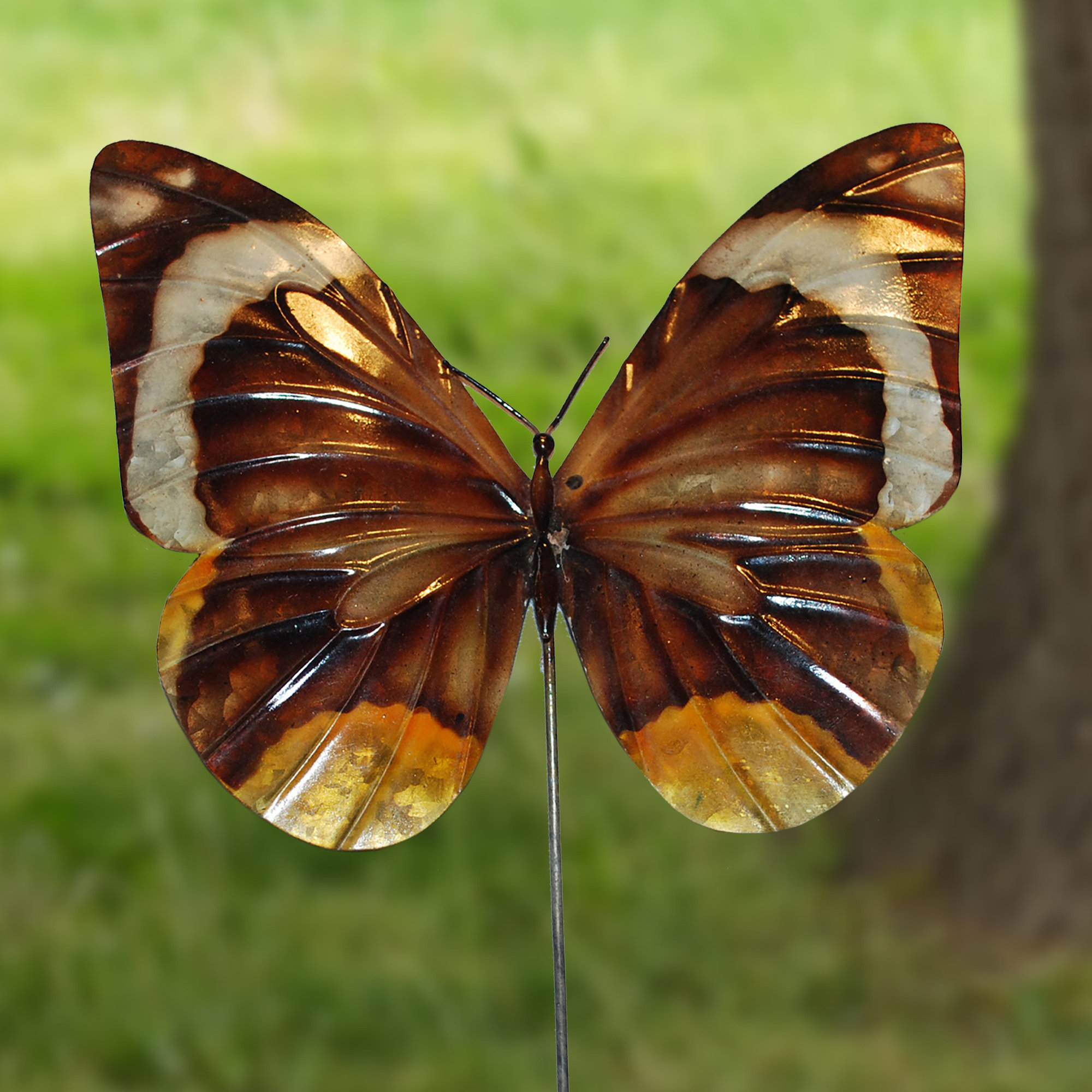 August Grove® Arek Butterfly Garden Stake & Reviews | Wayfair