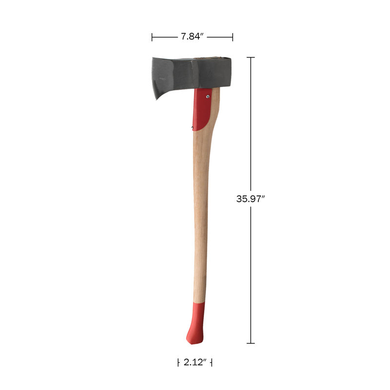 Union Rustic 36-Inch Maul Wood Splitter Axe | Wayfair