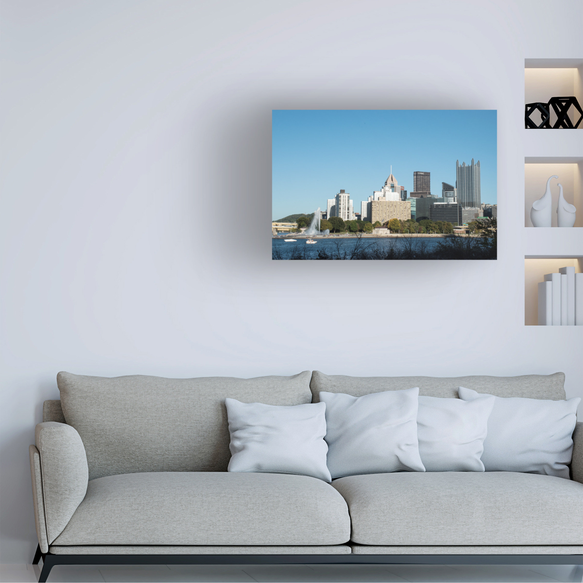 Latitude Run® Robert Michaud ''Pittsburgh 4'' Canvas Art - Wayfair Canada