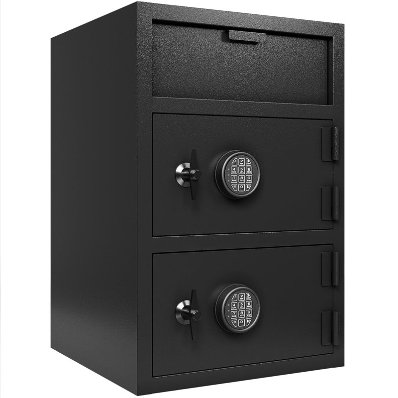 Kaer 9.5Cuft Large Safe,Drop Safe Fireproof, Depository Safe With Drop ...