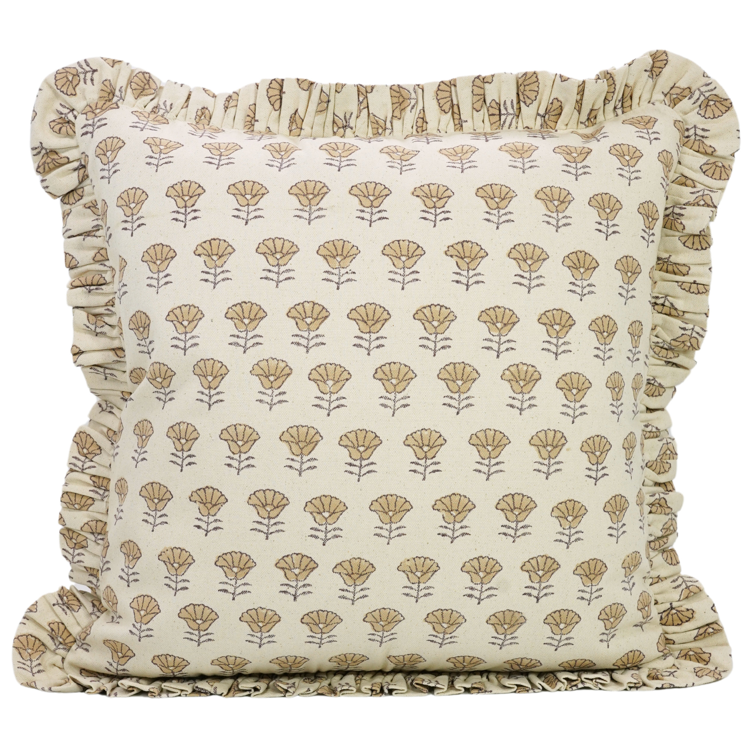 Fabdivine Cushion Cover – Both Side Frill, Decorative Accent, Kohinoor ...