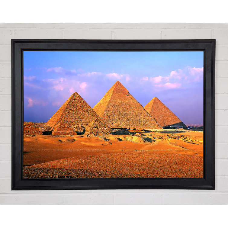 Ebern Designs Pyramids Of Giza Egypt - Single Picture Frame Art Prints ...