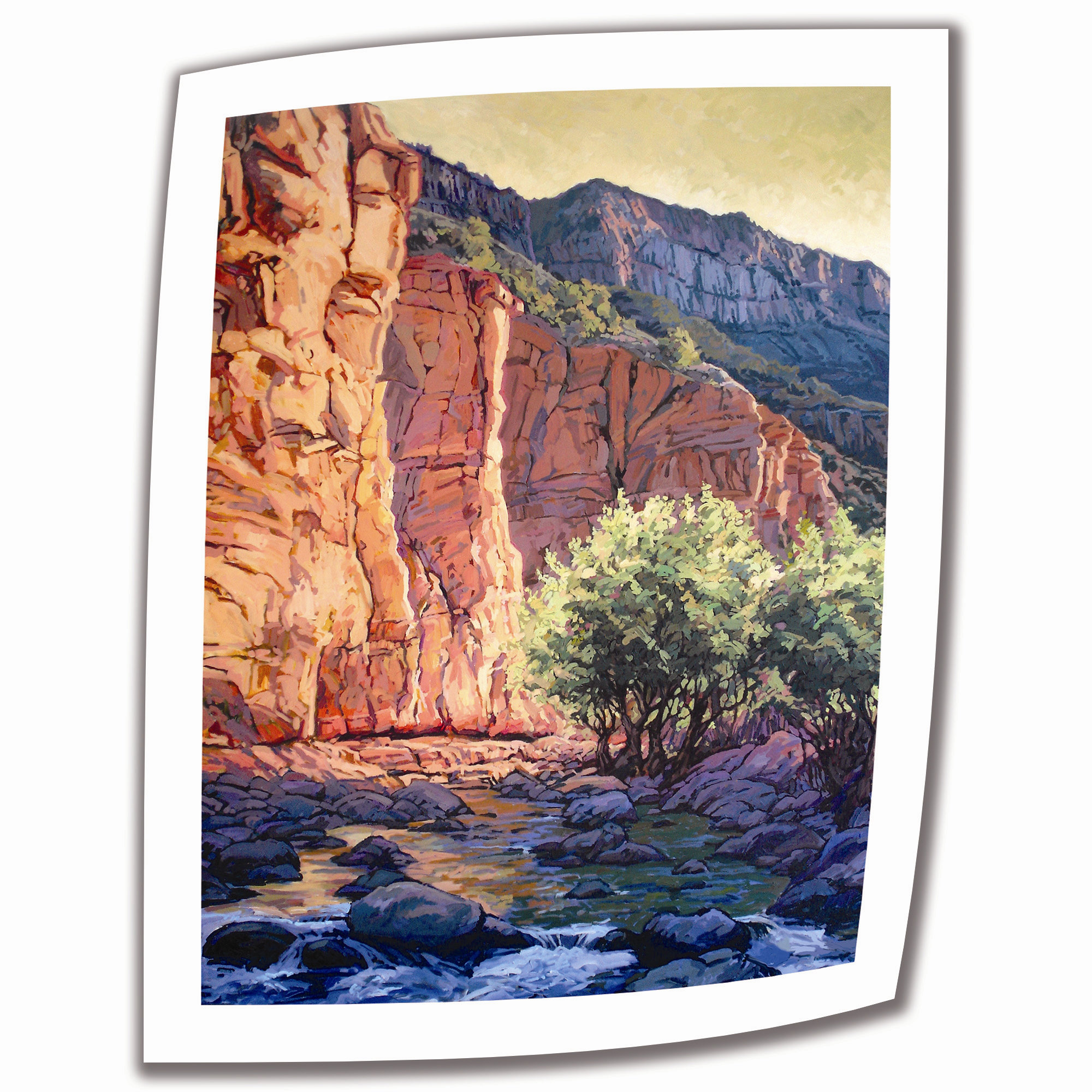 ArtWall 'The West Fork' by Rick Kersten Vintage Advertisement on ...