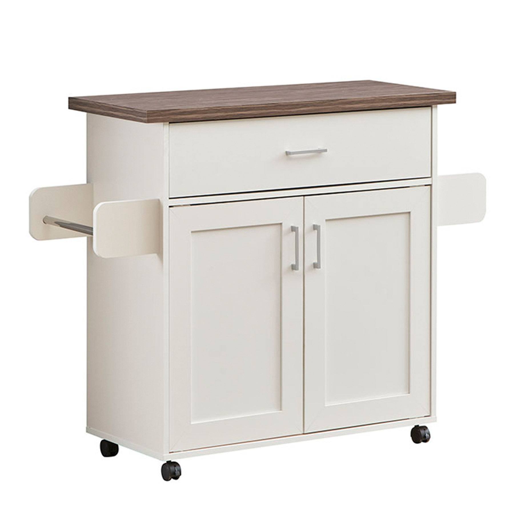 Ebern Designs Kitchen Island Cart, Kitchen Island On Wheels, Kitchen ...