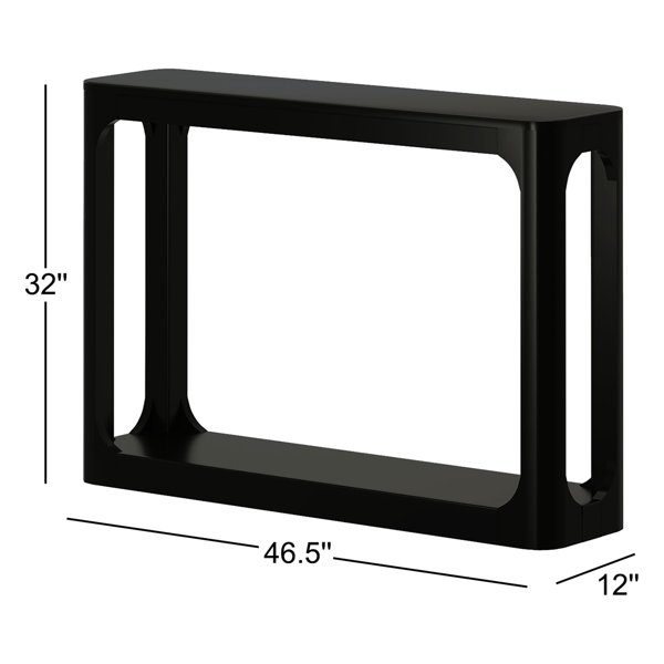 Wade Logan® Maly 46.5'' Solid Wood Console Table & Reviews | Wayfair