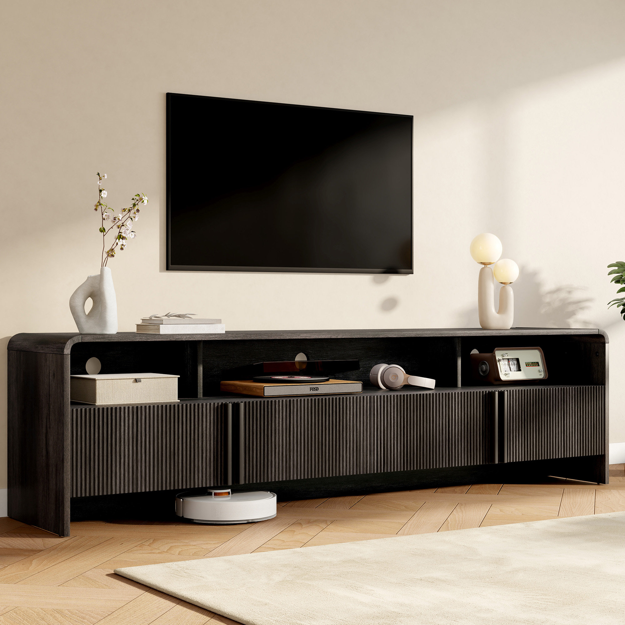 Willa Arlo™ Interiors Dulane Modern Farmhouse 70" Tv Stand For Tvs Up ...