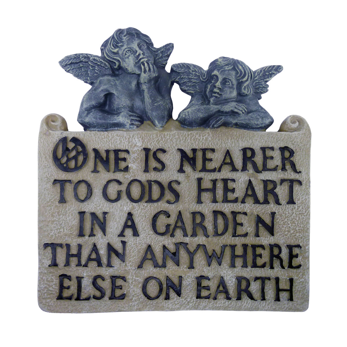 Design Toscano Raphaelian Angels Garden Sign & Reviews | Wayfair