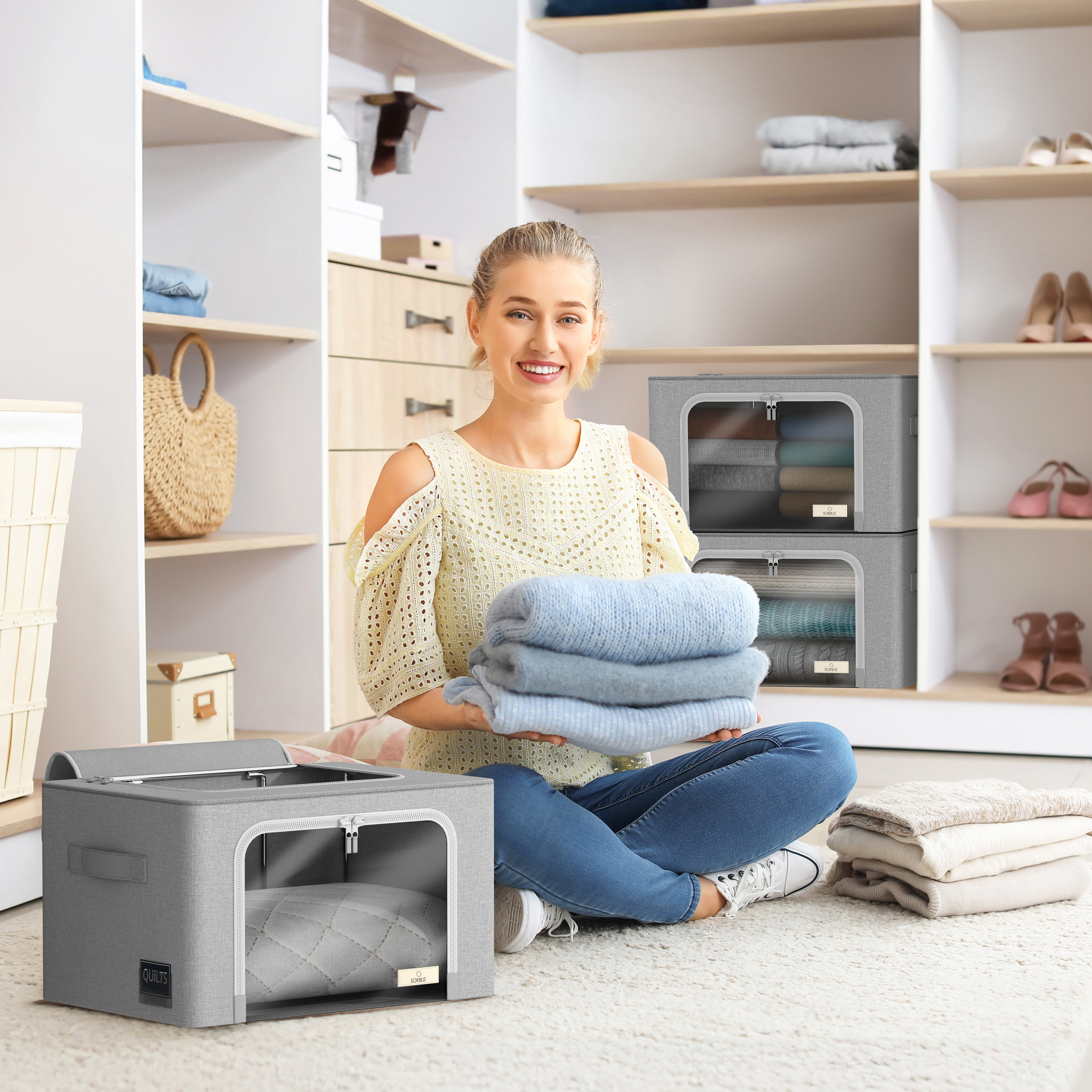 Sorbus Polyester Storage Bag | Wayfair