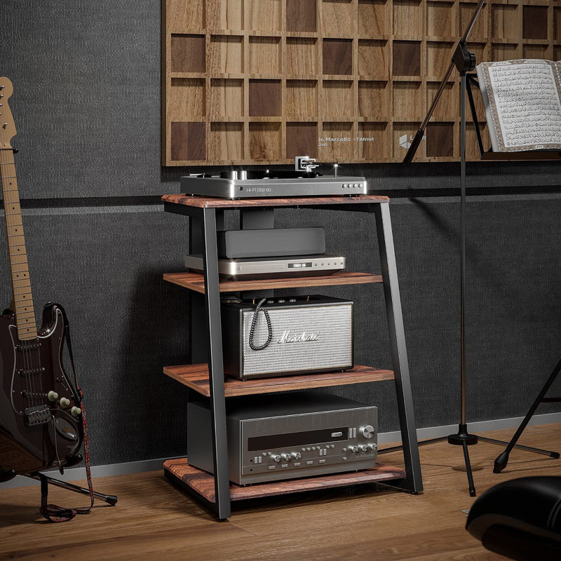 17 Stories Media Corner Audio Rack | Wayfair