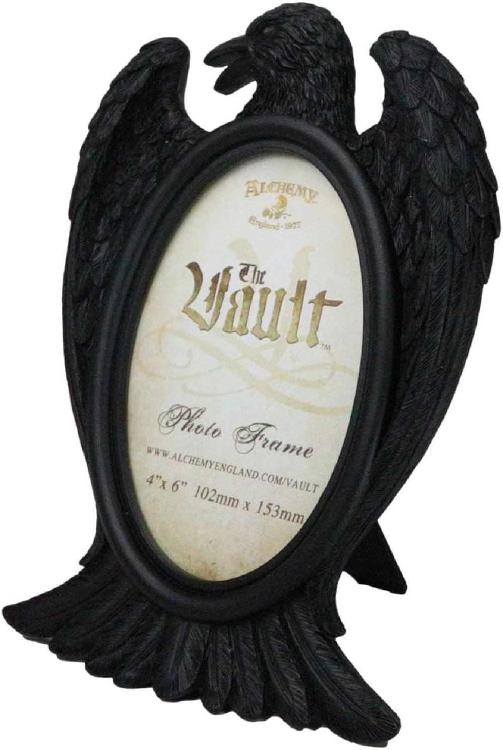 Trinx Gothic Edgar Poe Quoth The Raven Crow Decorative 4"X6" Picture ...