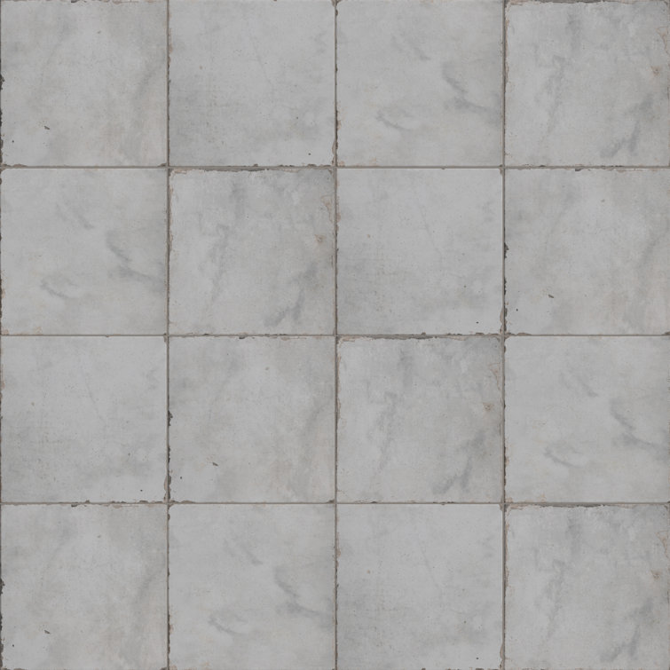 Merola Tile Renaissance 8" x 8" Porcelain Vintage Wall & Floor Tile ...