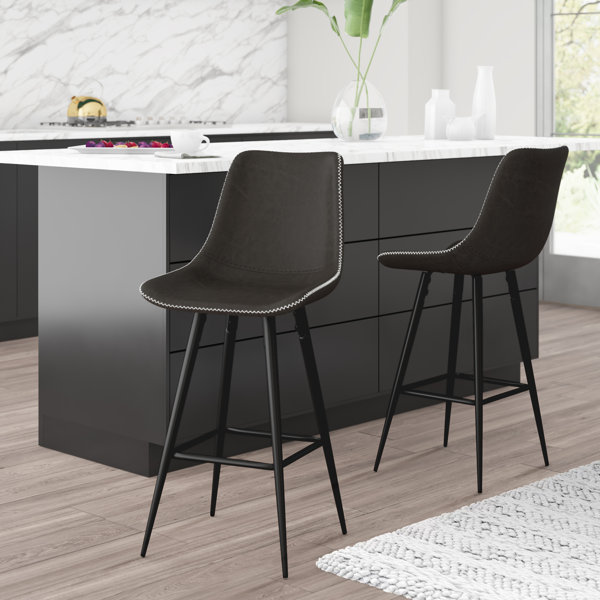 George Oliver Janetlee 25" Counter Stool & Reviews | Wayfair