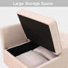 Ebern Designs Clevette Convertible Storage Sofa with Adjustable Seat ...