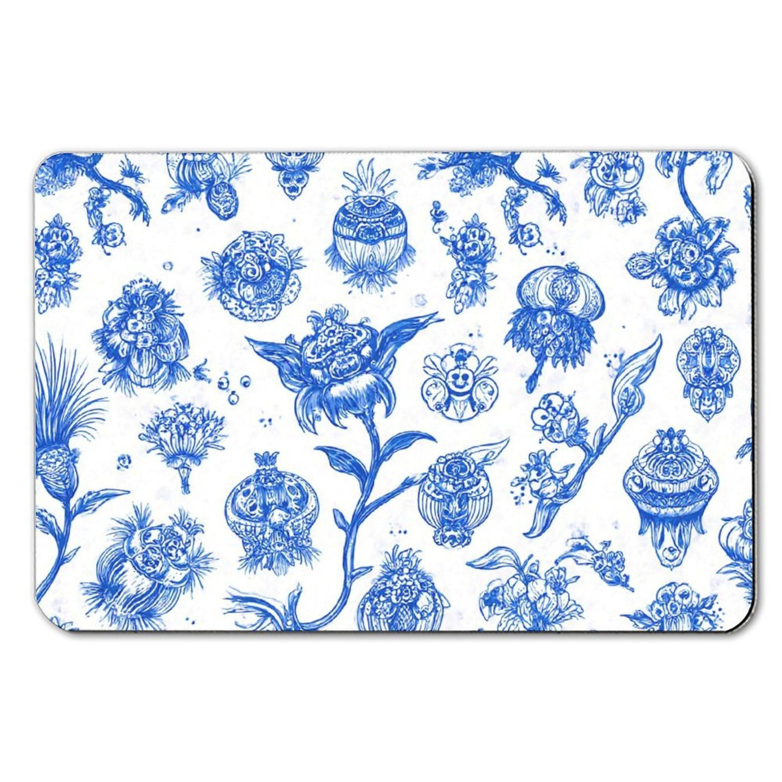 Highland Dunes 16 X 24 Inches Retro Floral Bath Mat | Wayfair