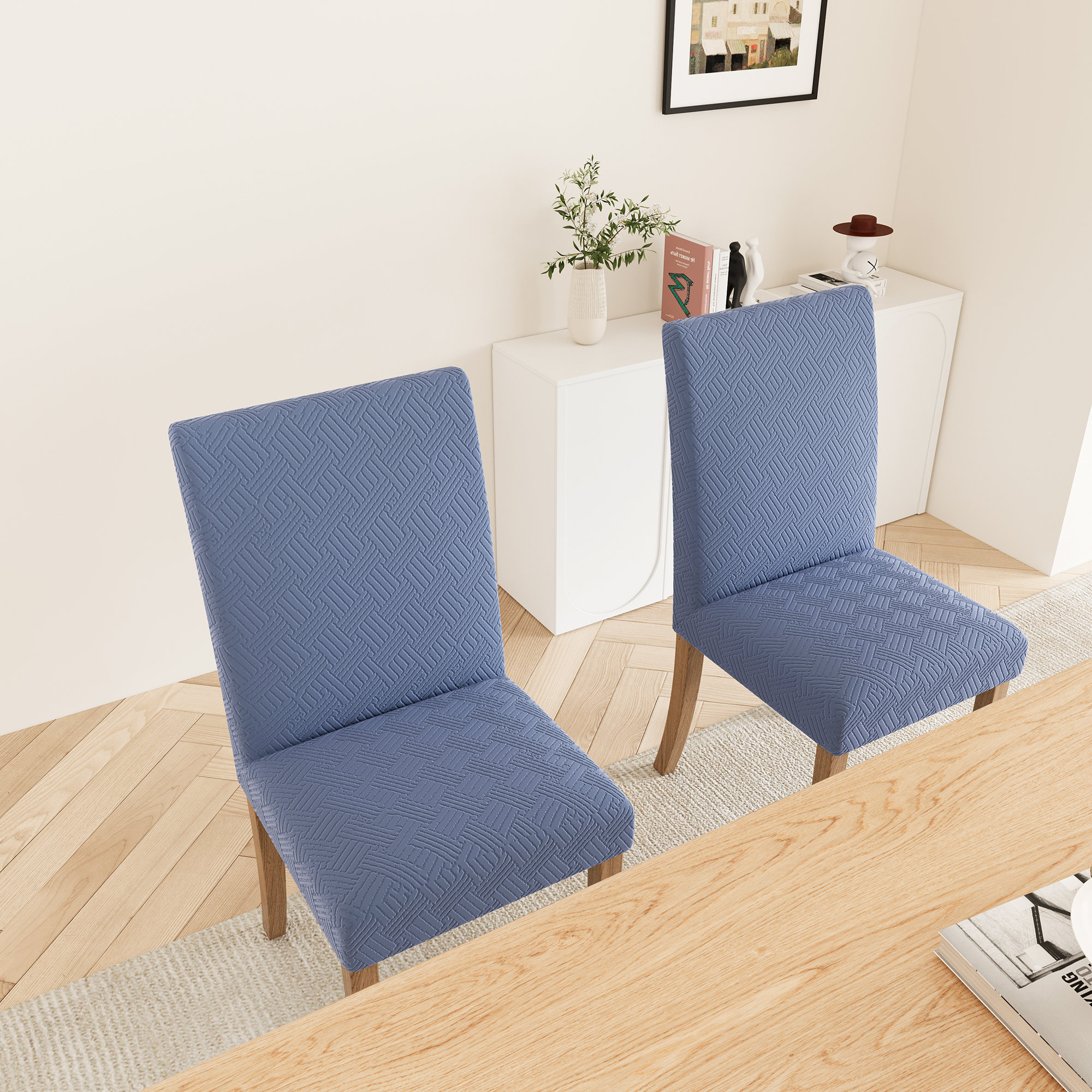 Latitude Run® Four Season Universal Chair Cover, Dining Table Chair ...