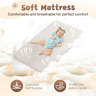 Zoomie Kids Baby Bassinet, Bedside Sleeper For Baby With Wheels And ...