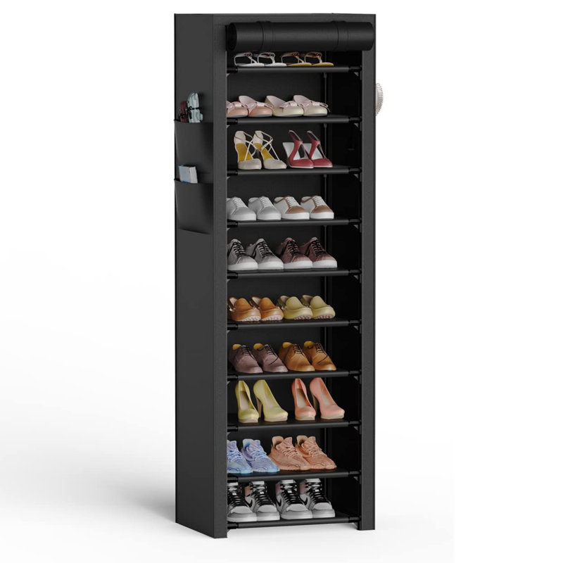Rebrilliant 35 Pair Shoe Rack & Reviews | Wayfair