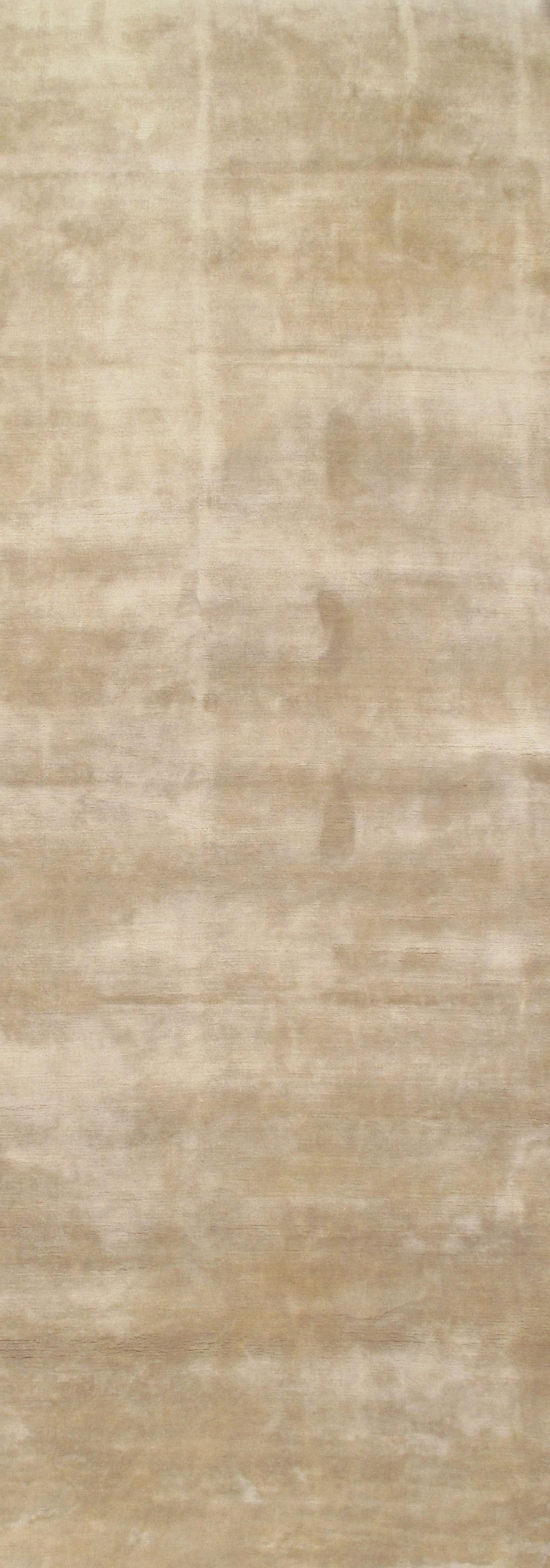Pasargad NY Nepal Hand-Knotted Wool Tan Area Rug | Wayfair