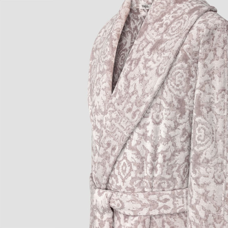 Togas Izar 100% Cotton Terry Cloth Above Knee Bathrobe with Pockets ...