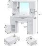 Wade Logan Bhateri Vanity with Mirror & Reviews - Wayfair Canada
