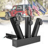 Arlmont & Co. Soontrans Triple Hitch Flag Pole Holder, Flag Pole Mount ...