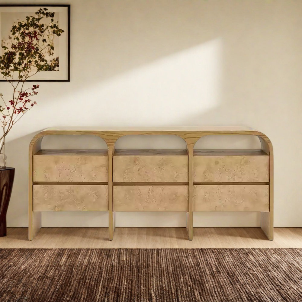 Loon Peak® Retro Drawer Sideboard | Wayfair