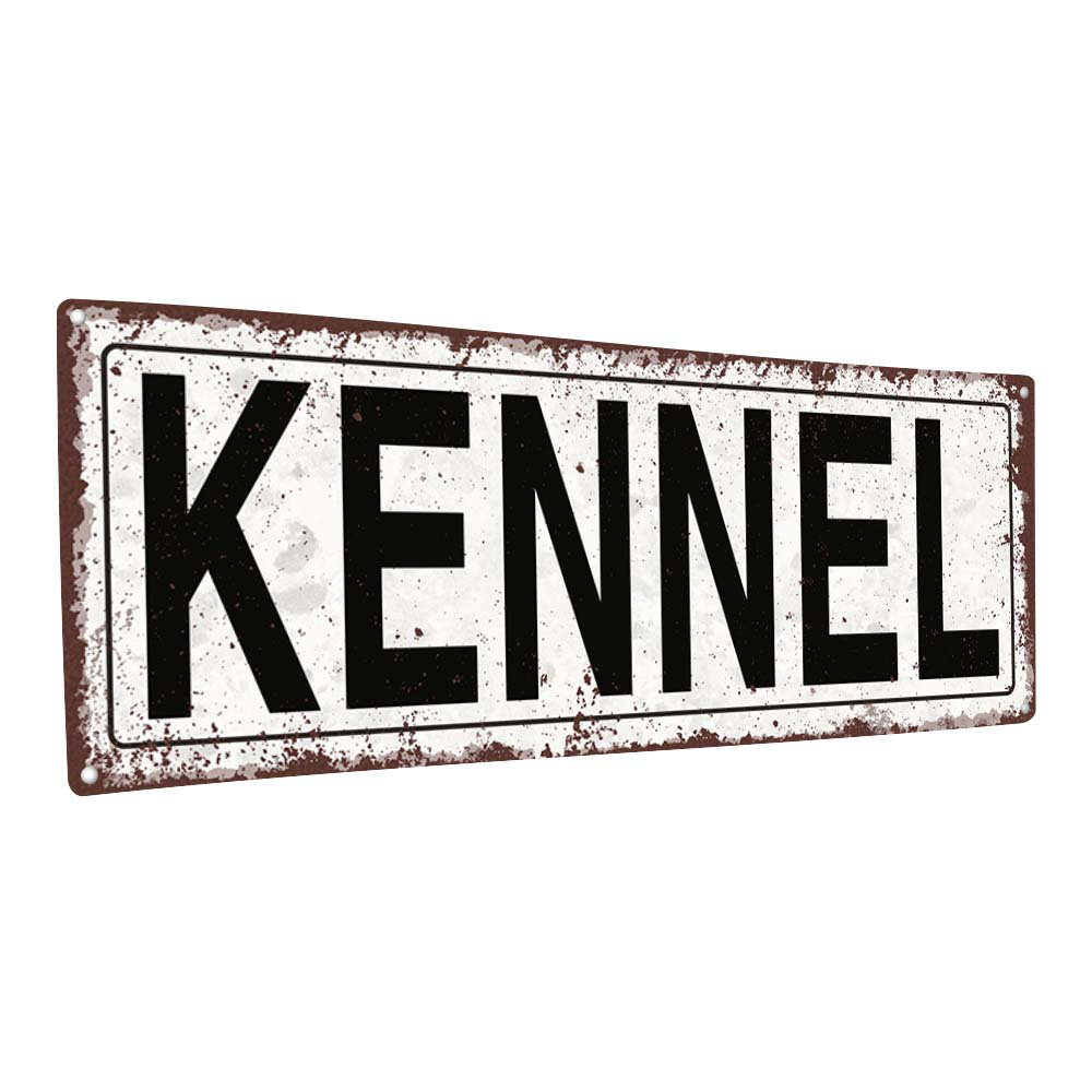 Wrought Studio™ Kennel Place Name Metal Sign Wall Décor | Wayfair