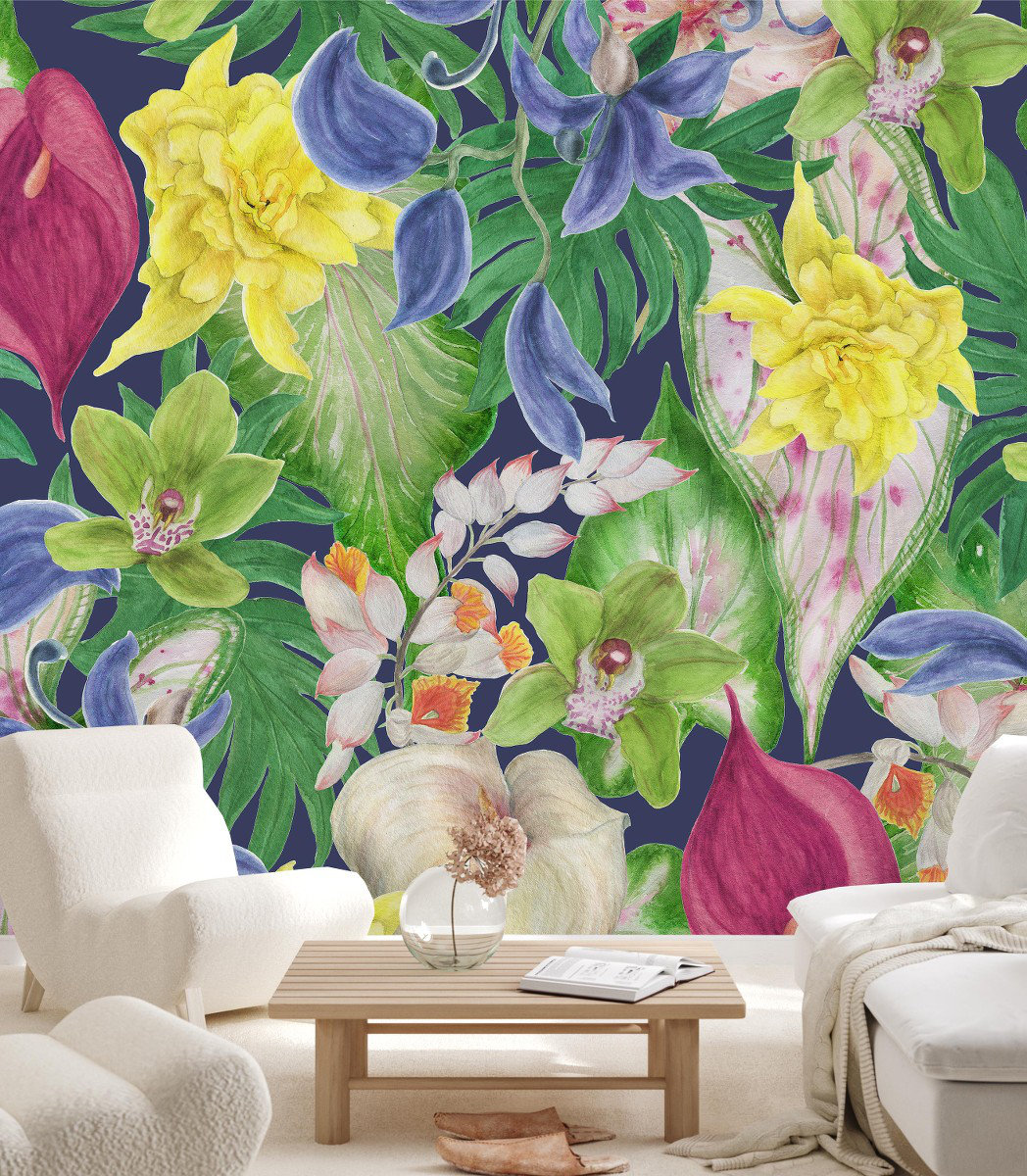 Bayou Breeze Kinisha Wall Mural | Wayfair