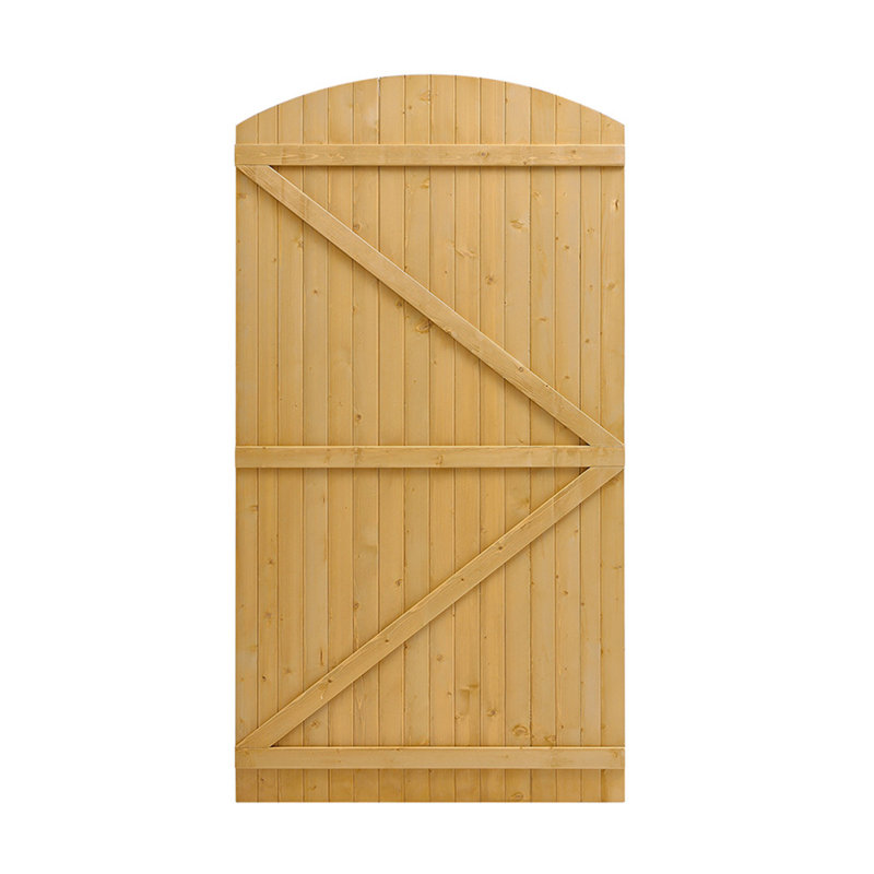 Gracie Oaks Agadir Wood Gate | Wayfair.co.uk