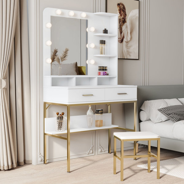 Everly Quinn Shateek Vanity | Wayfair