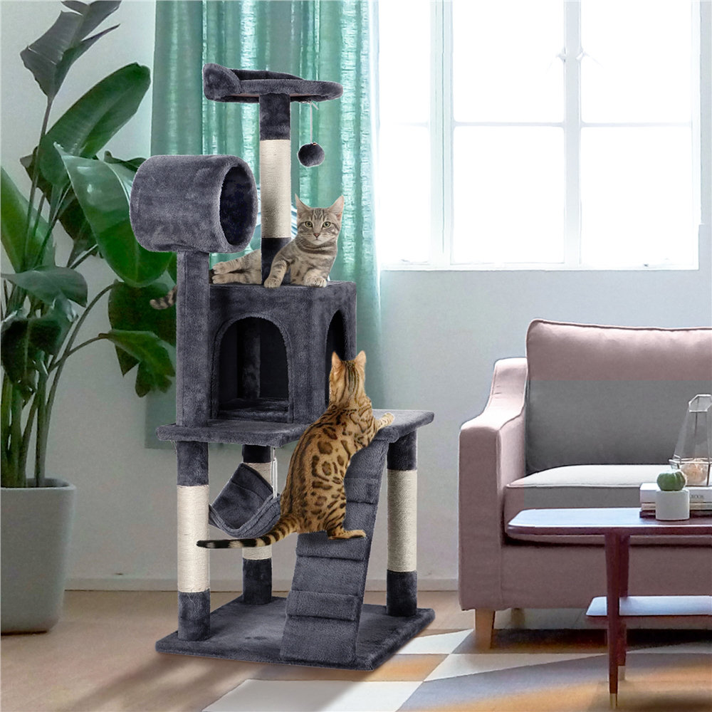 Yaheetech 130cm Tall Cat Tree & Reviews | Wayfair.co.uk